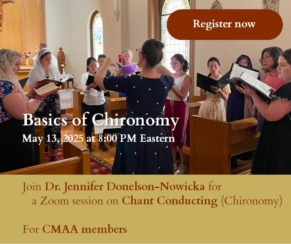 Events – Master page | Church Music Association of America